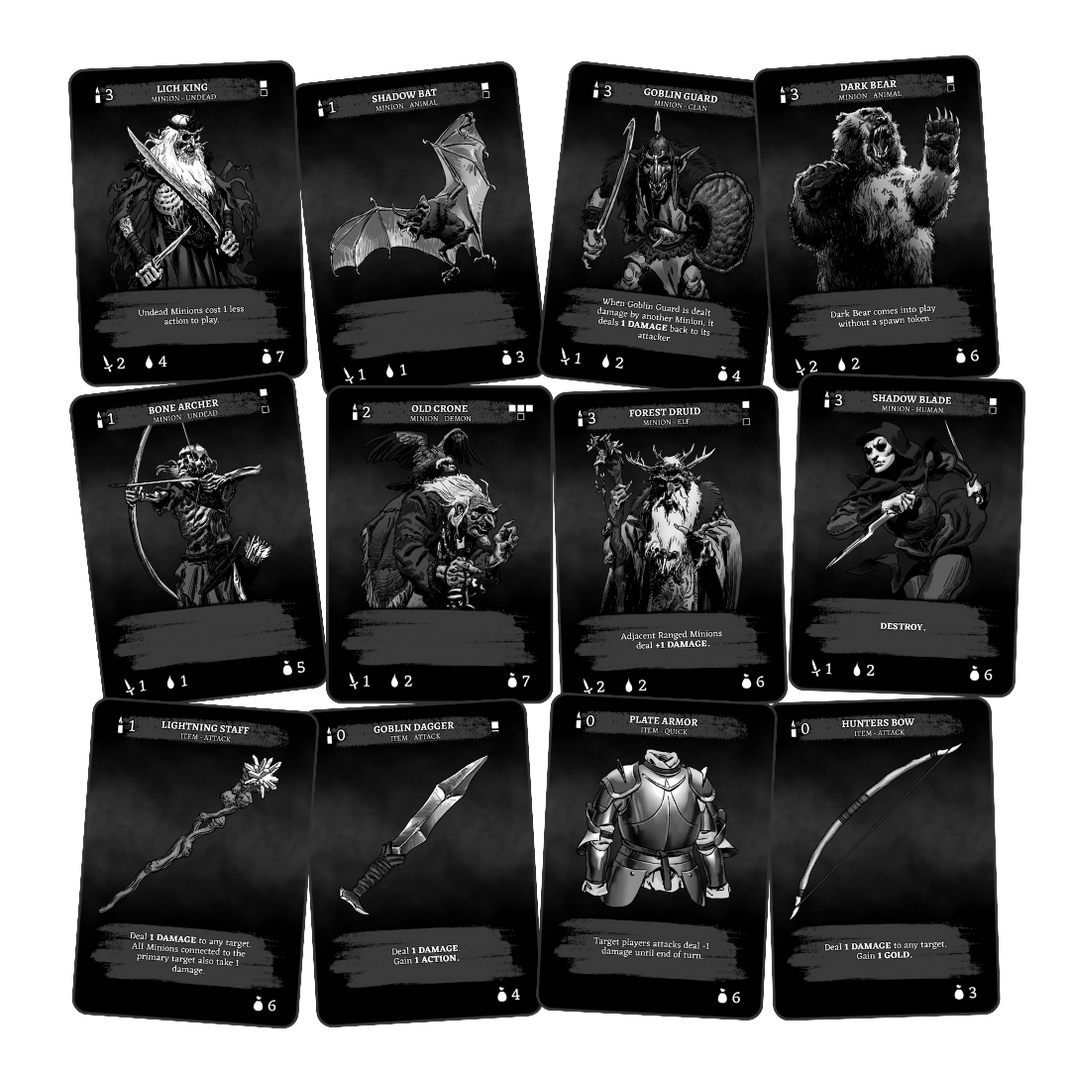 Shadow and Rune | Competitive Dark Deckbuilding Game – Shadow & Rune